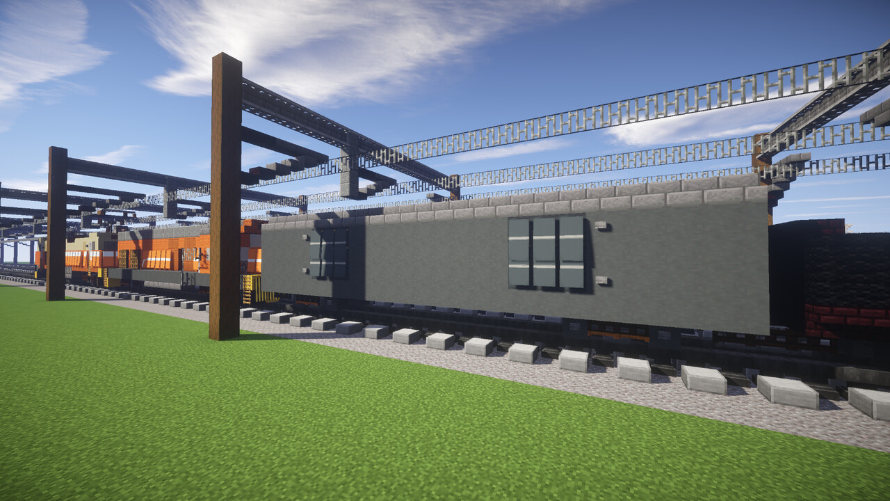 Taiwan railway freight train Minecraft Map
