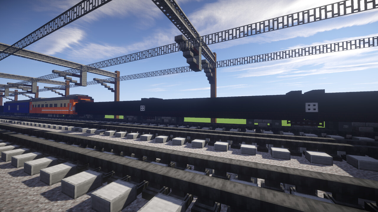 Taiwan railway freight train Minecraft Map