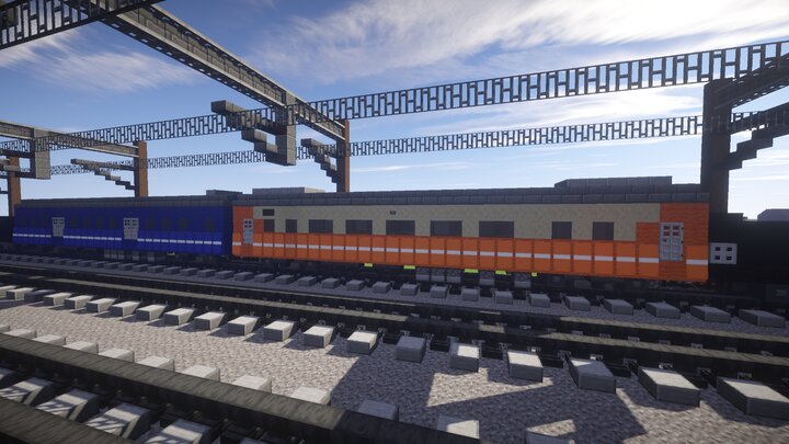 Taiwan railway freight train Minecraft Map
