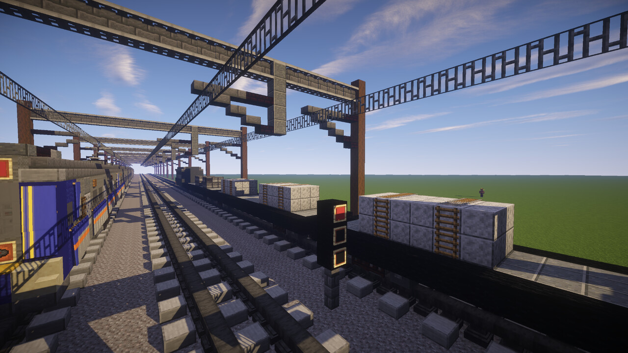 Taiwan railway freight train Minecraft Map