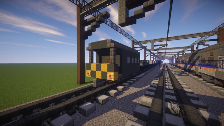 Taiwan railway freight train Minecraft Map
