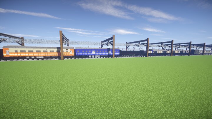 Taiwan railway freight train Minecraft Map