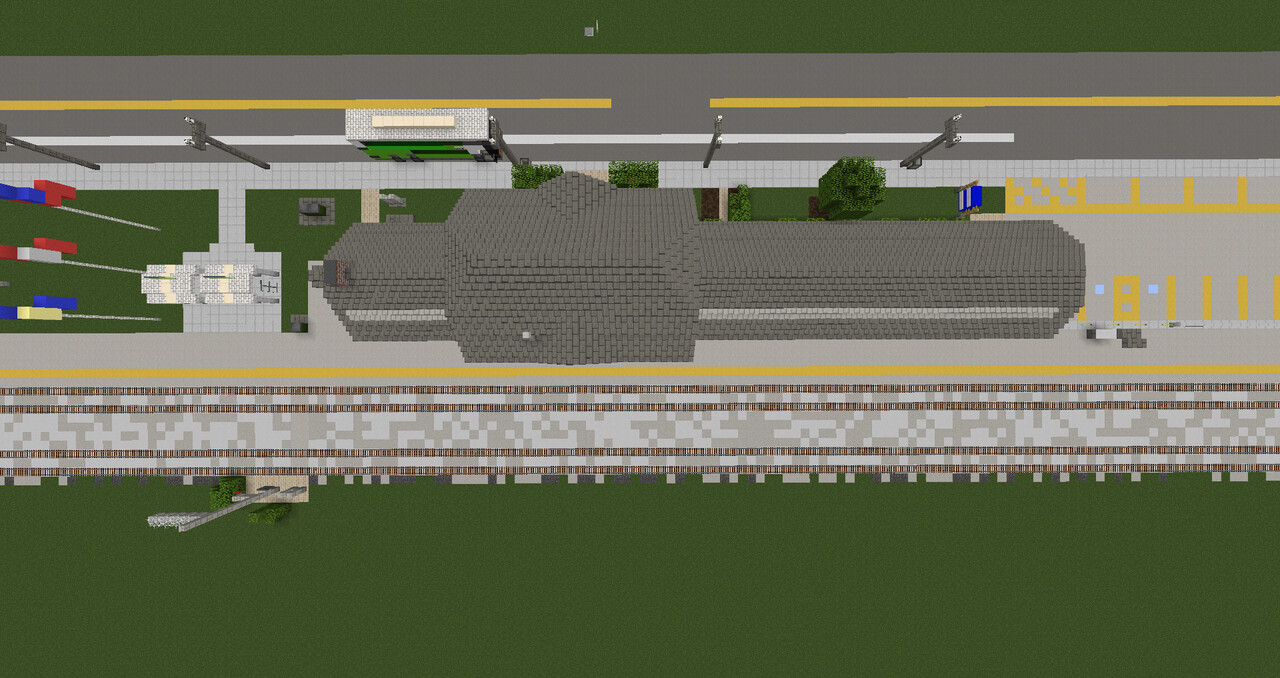 Niagara Falls, ON Train Station Minecraft Map