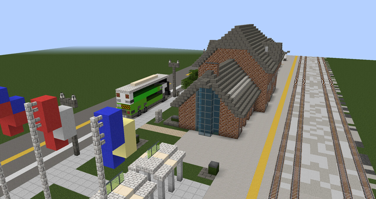 Niagara Falls, ON Train Station Minecraft Map