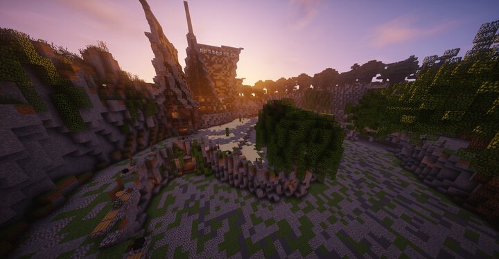 fantasy Minecraft Map