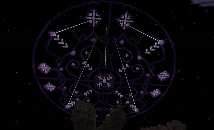 Spawn/Hub/Magic Violet Minecraft Map