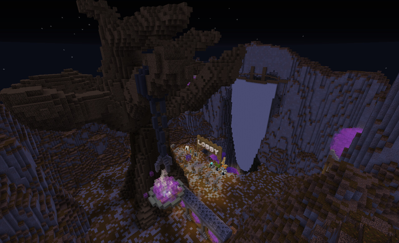 Spawn/Hub/Magic Violet Minecraft Map