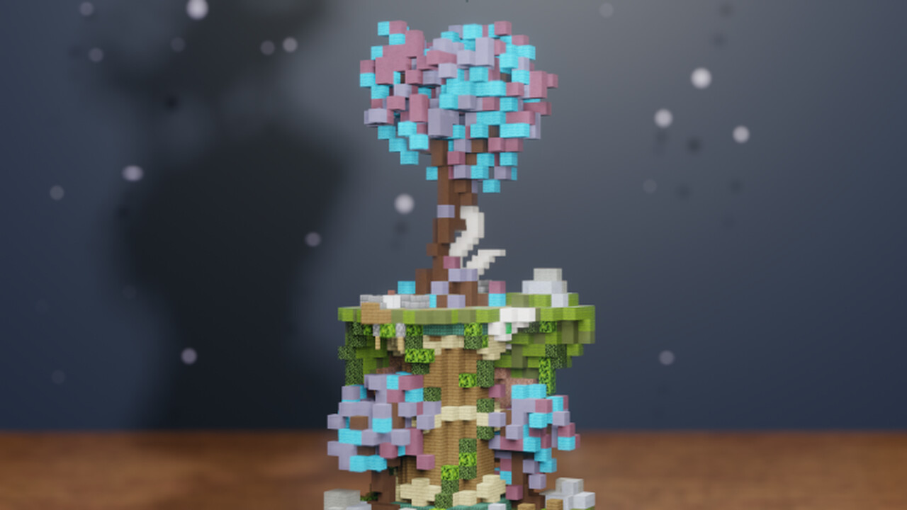 "Ascension" | One Chunk Build Contest [Download!] Minecraft Map