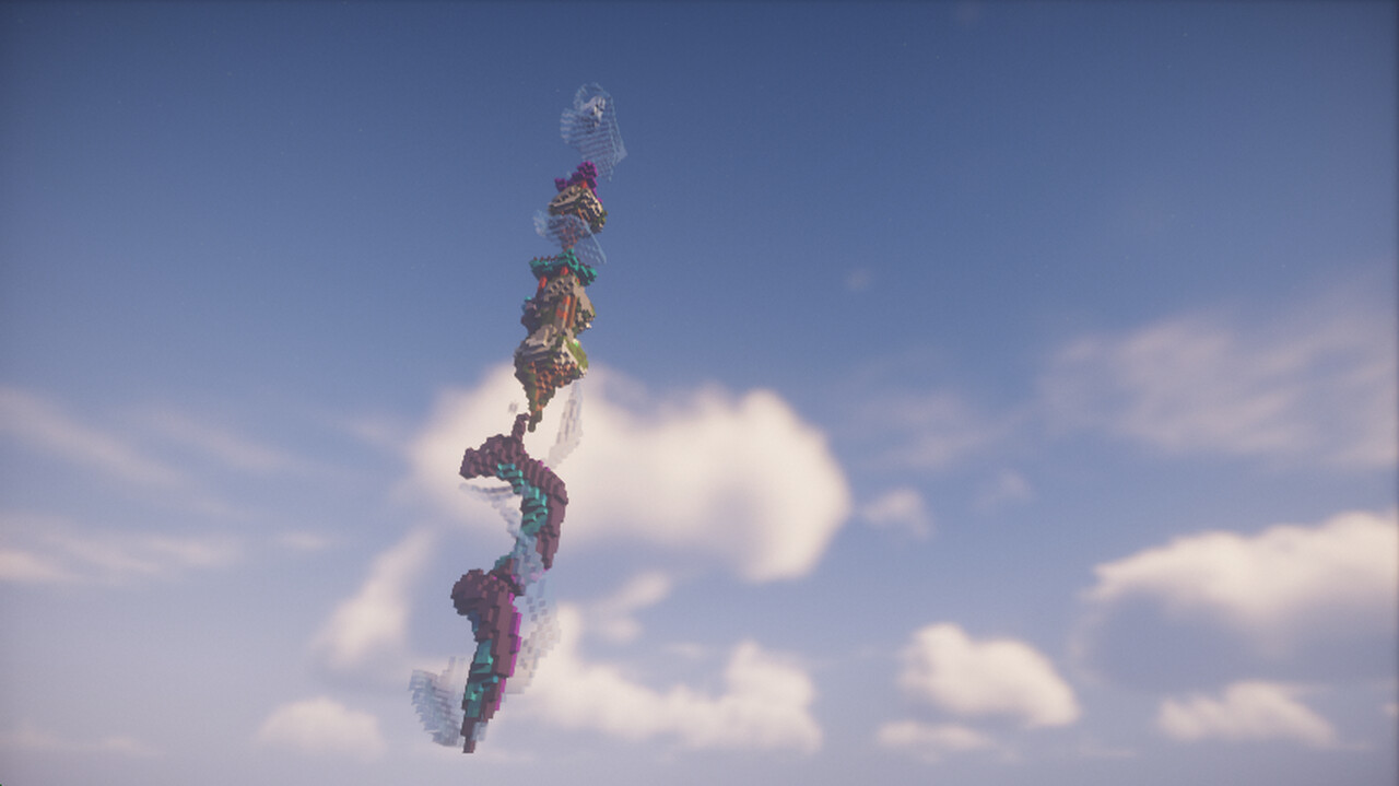 "Ascension" | One Chunk Build Contest [Download!] Minecraft Map