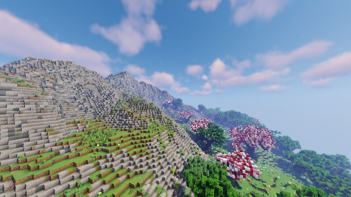 The Season Valley, 2,176x2,176 Season Map Minecraft Map