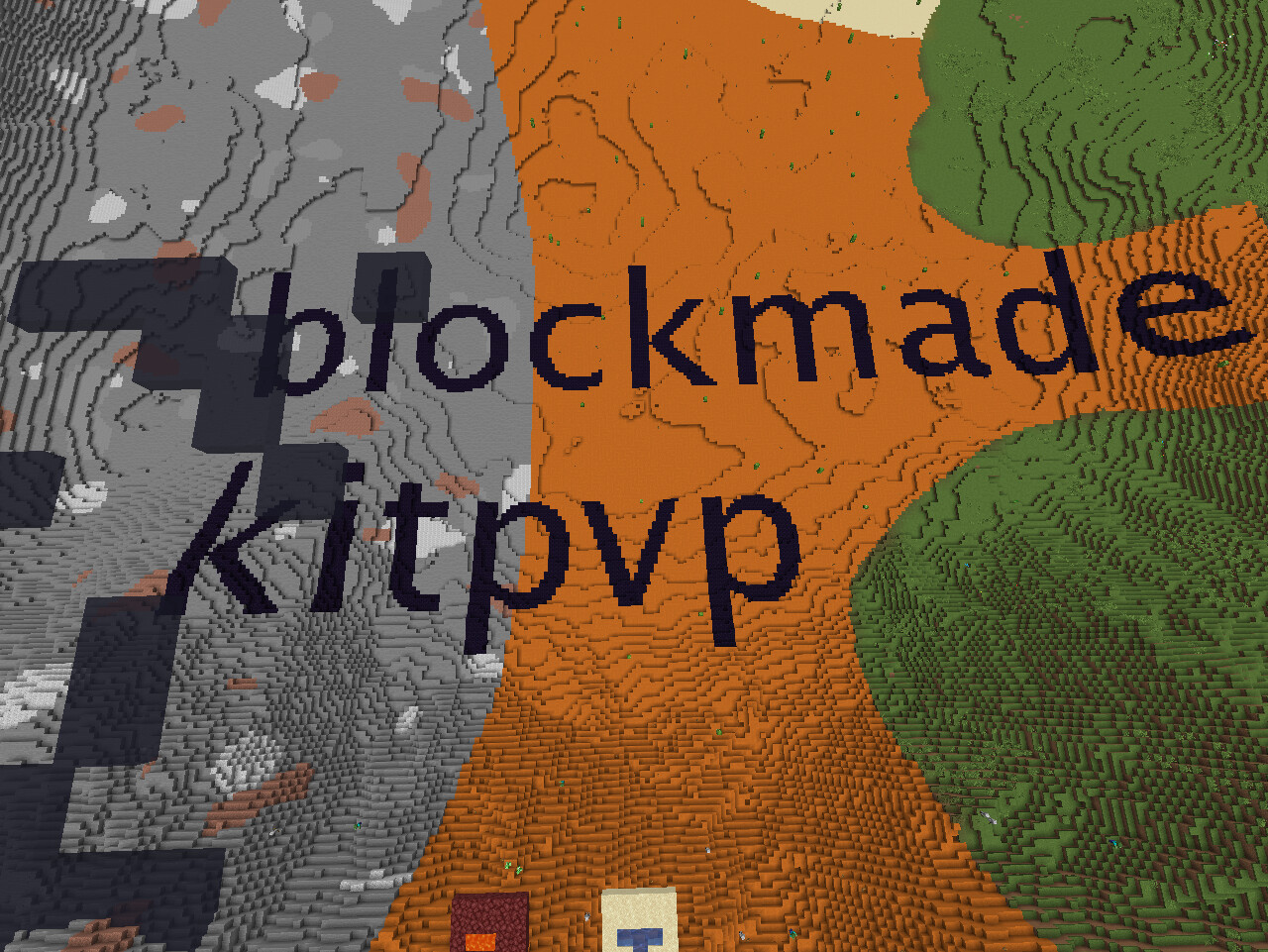 kitpvp server Minecraft Map