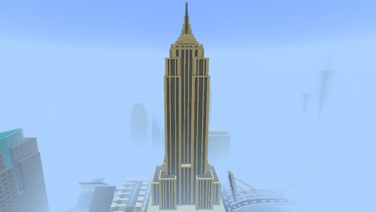 Empire state building Minecraft Map