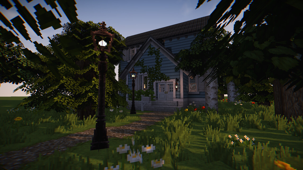 Cocricot Beach-Themed House Minecraft Map