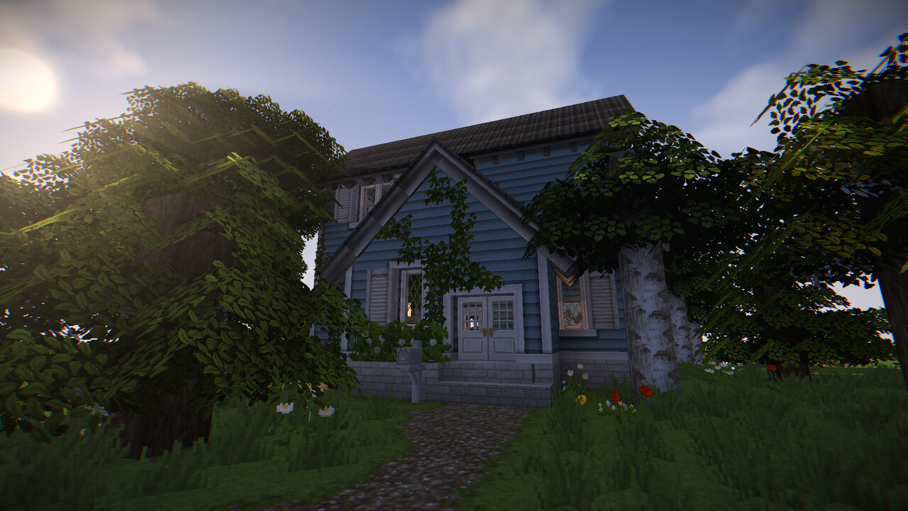 Cocricot Beach-Themed House Minecraft Map