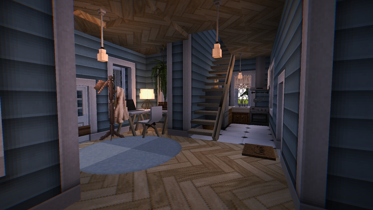 Cocricot Beach-Themed House Minecraft Map