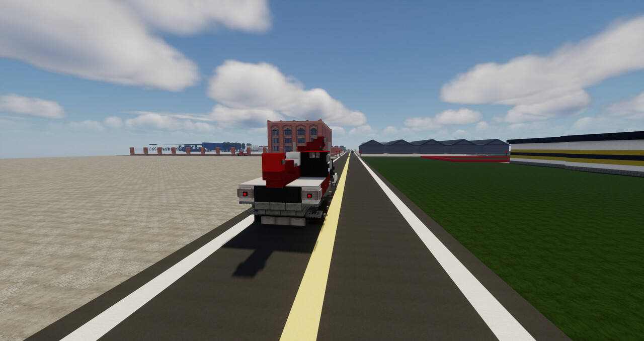 GMC MH9500 with Crane Attachment Minecraft Map