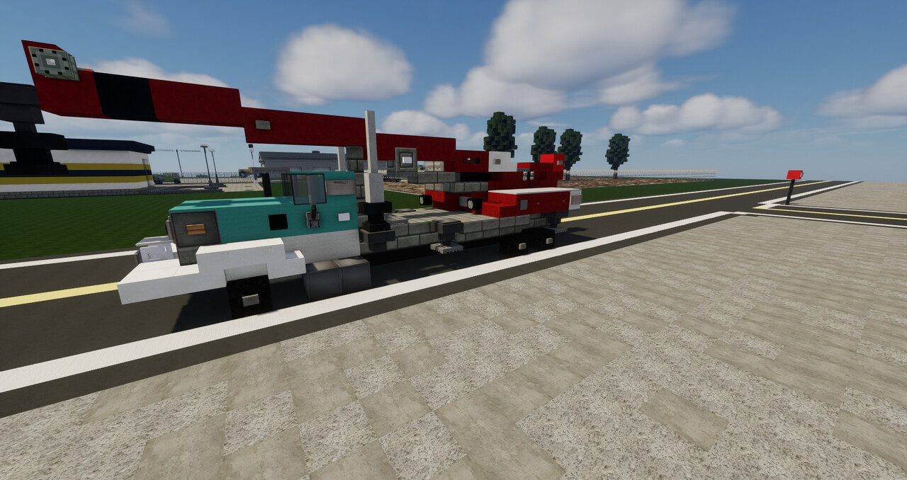 GMC MH9500 with Crane Attachment Minecraft Map