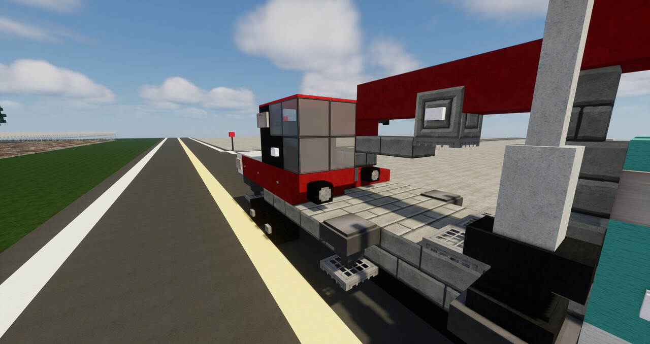 GMC MH9500 with Crane Attachment Minecraft Map