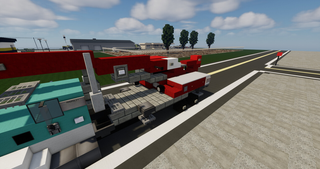GMC MH9500 with Crane Attachment Minecraft Map