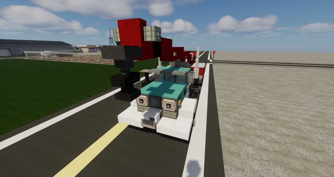 GMC MH9500 with Crane Attachment Minecraft Map