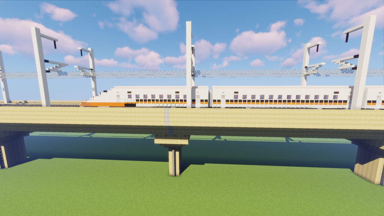 Taiwan high speed rail 700T Minecraft Map