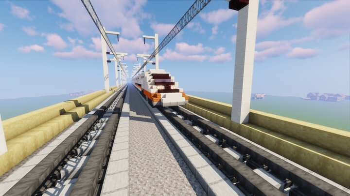 Taiwan high speed rail 700T Minecraft Map