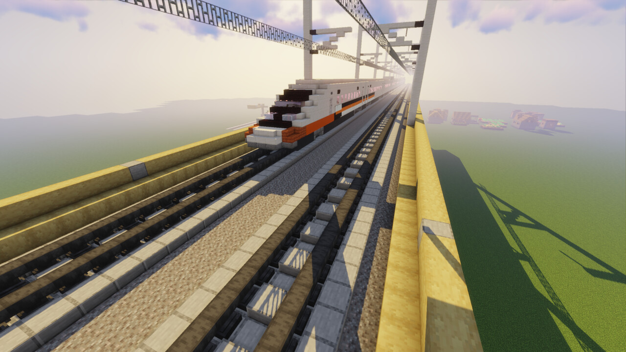 Taiwan high speed rail 700T Minecraft Map
