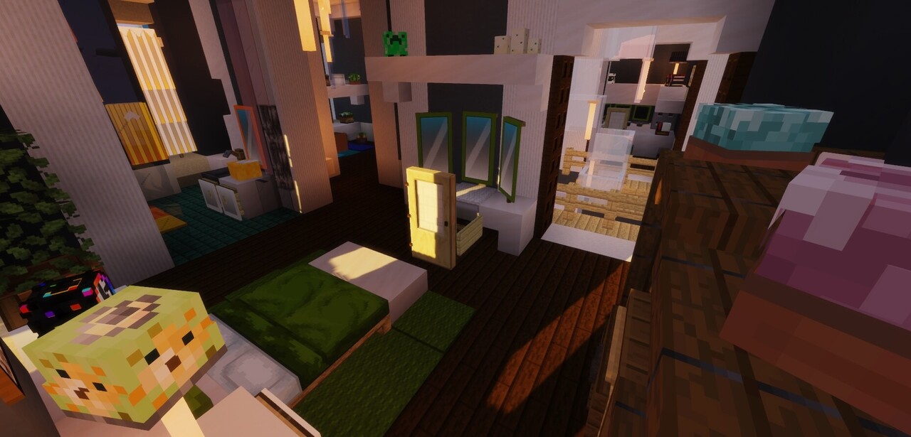 The Blue Lakes || Interior Contest || LunerHive Minecraft Map