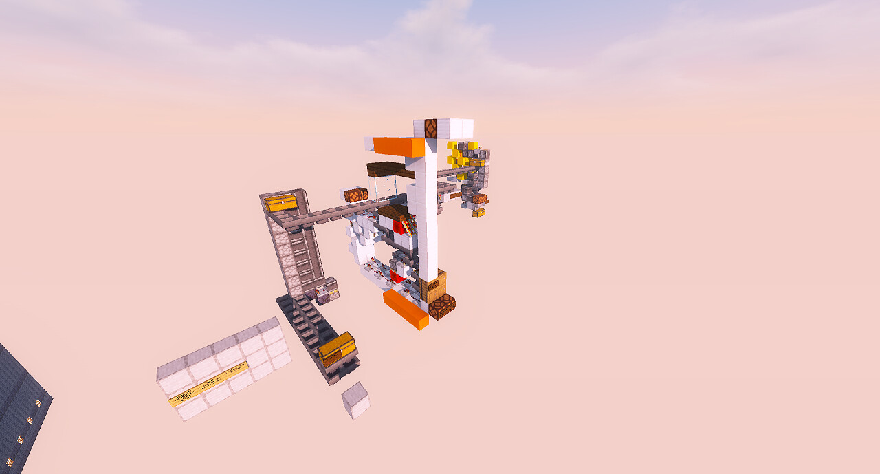 Automatic Sorting System By JiBarter Minecraft Map