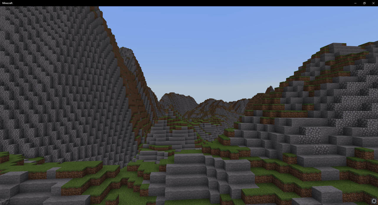 Bedrock Custom Terrain Generator Minecraft Map