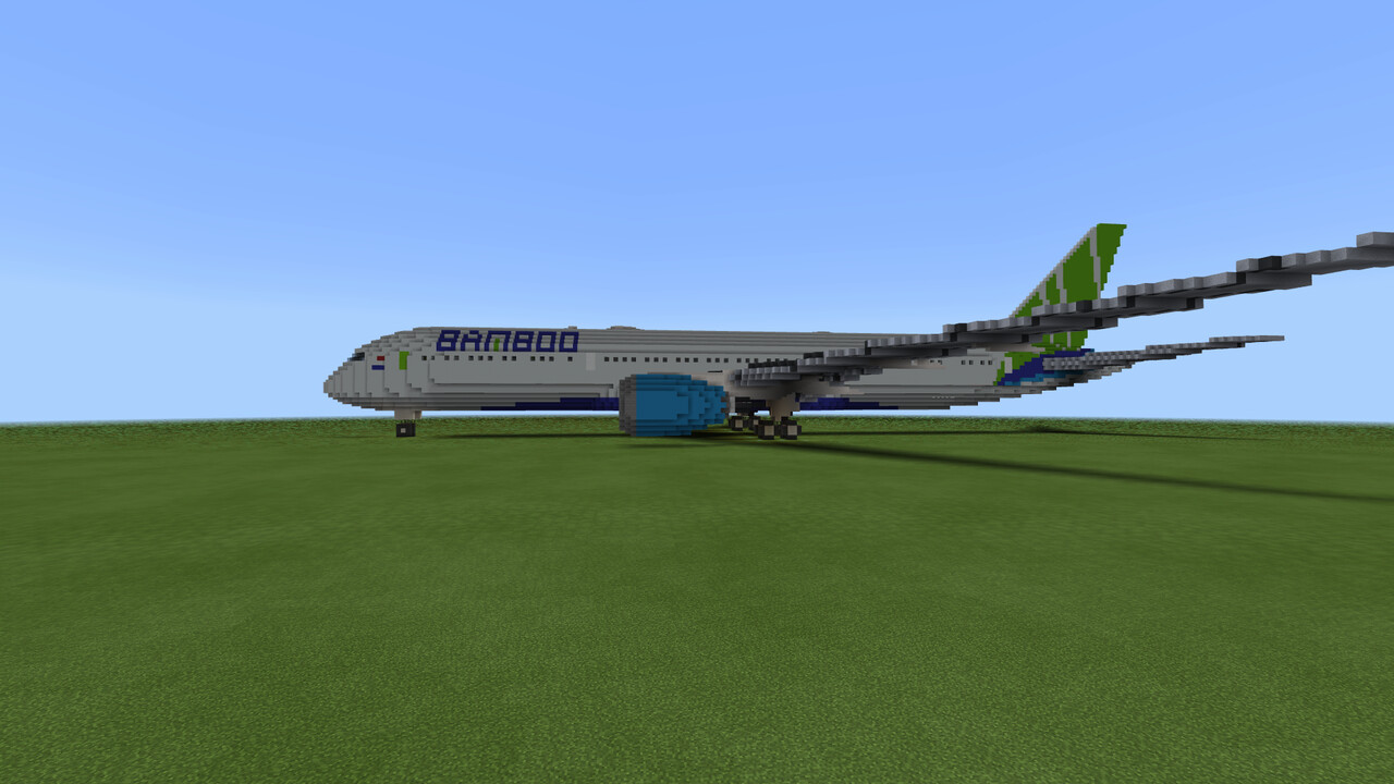 Boeing 787-9 Bamboo Airways Minecraft Map