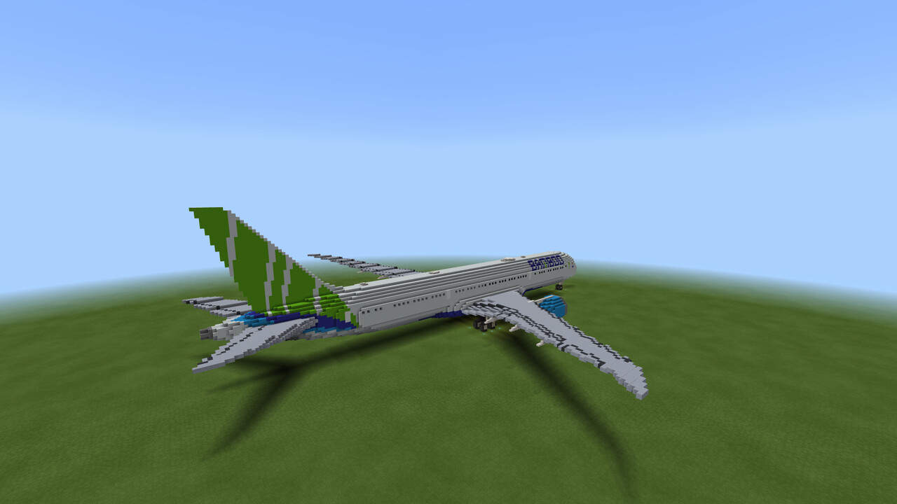 Boeing 787-9 Bamboo Airways Minecraft Map