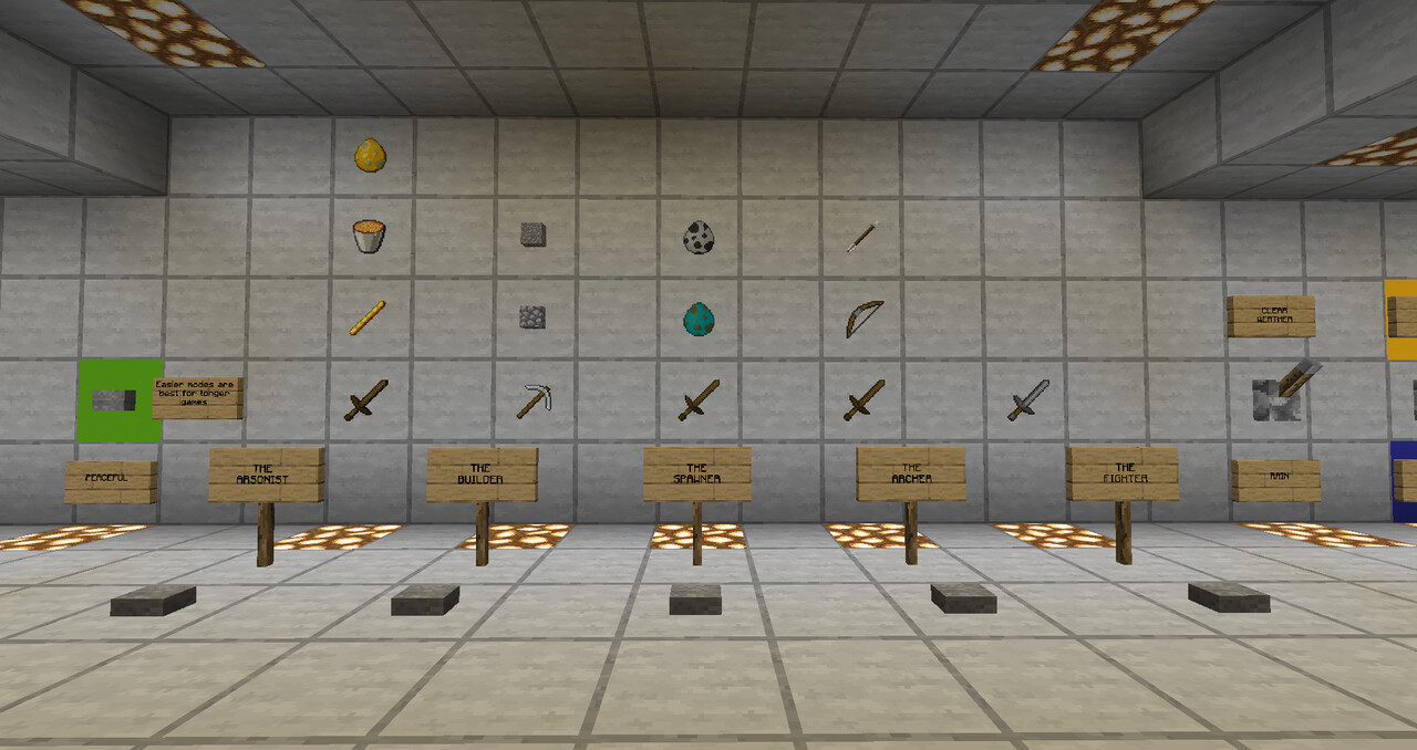 PVP Battle World Minecraft Map