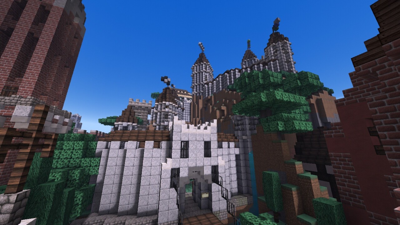 Castello Bianco and church of San Giovanni del Monte Minecraft Map