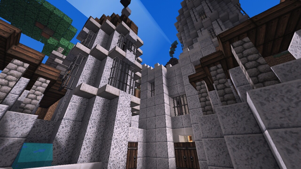 Castello Bianco and church of San Giovanni del Monte Minecraft Map