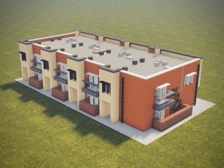 Townhomes Minecraft Map