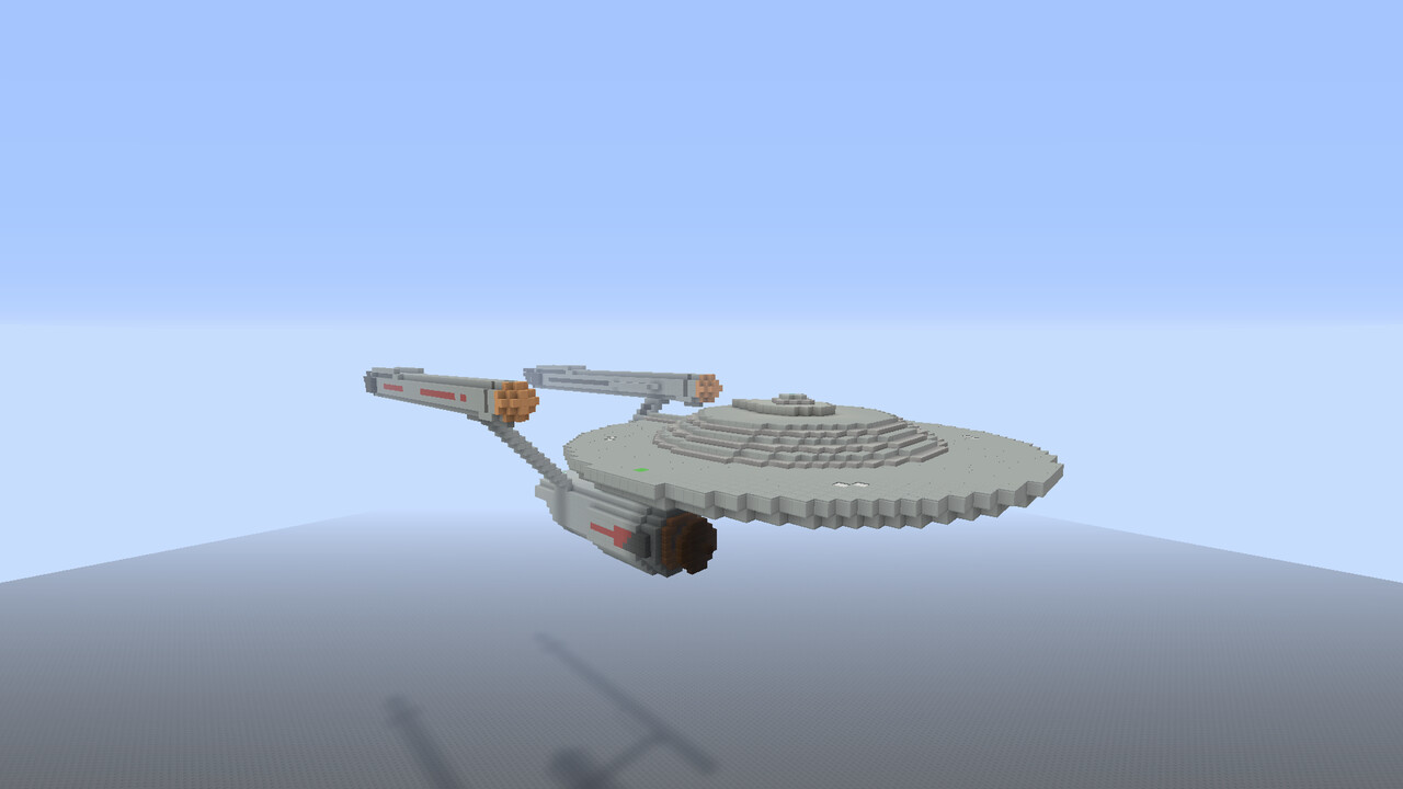 Mini U.S.S. Enterprise (The Original Series) Minecraft Map