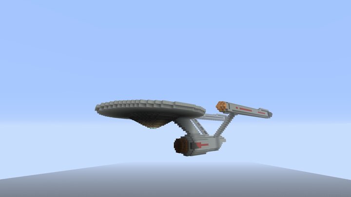 Mini U.S.S. Enterprise (The Original Series) Minecraft Map
