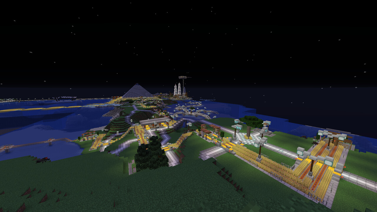 2B2T Secret base map Minecraft Map