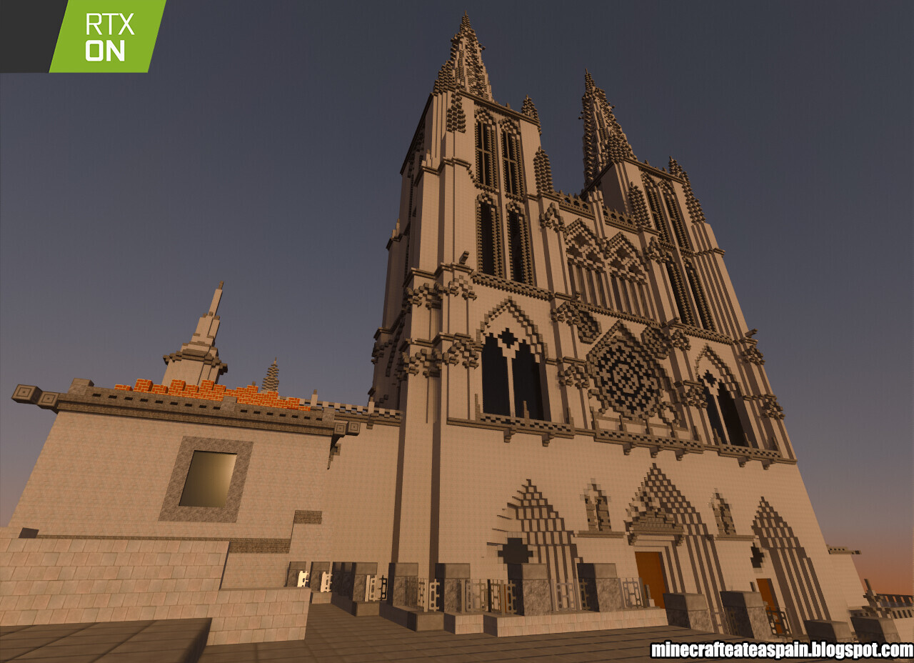 Special Minecrafteate in RTX, Nº24: Replica of the Cathedral of Burgos ...