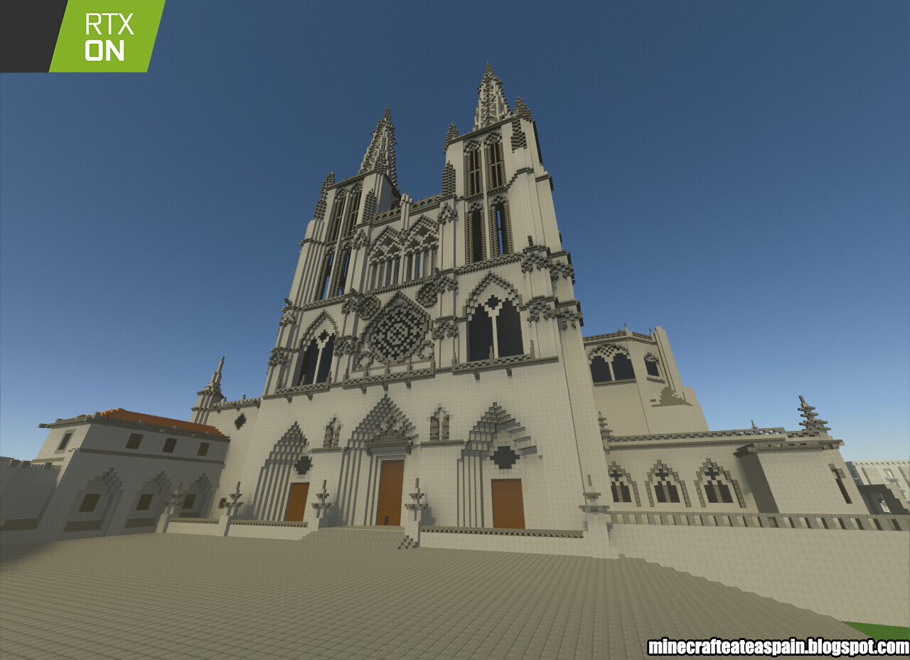 Special Minecrafteate in RTX, Nº24: Replica of the Cathedral of Burgos ...