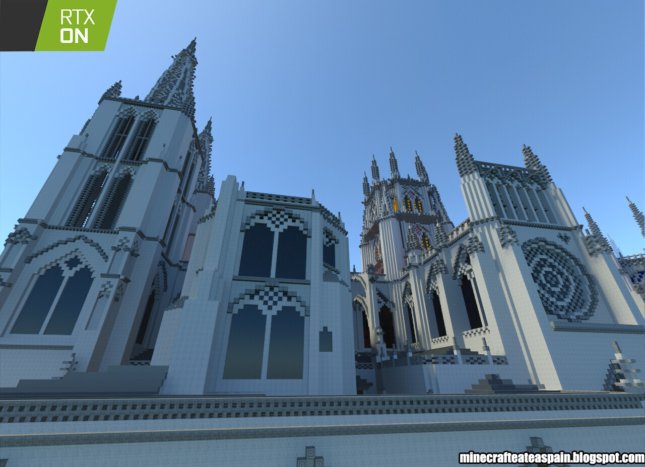 Special Minecrafteate in RTX, Nº24: Replica of the Cathedral of Burgos ...
