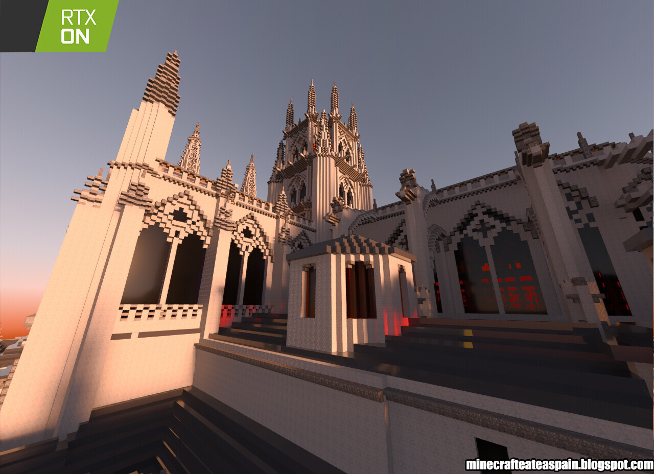 Special Minecrafteate in RTX, Nº24: Replica of the Cathedral of Burgos ...