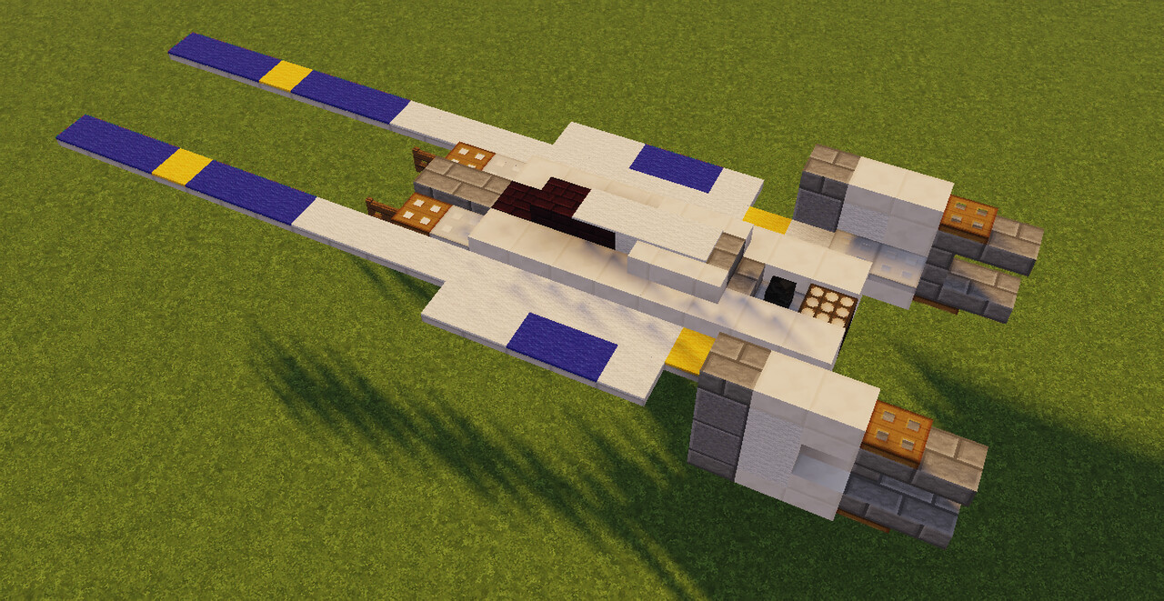 Star Wars UT-60D U-wing Starfighter Minecraft Map