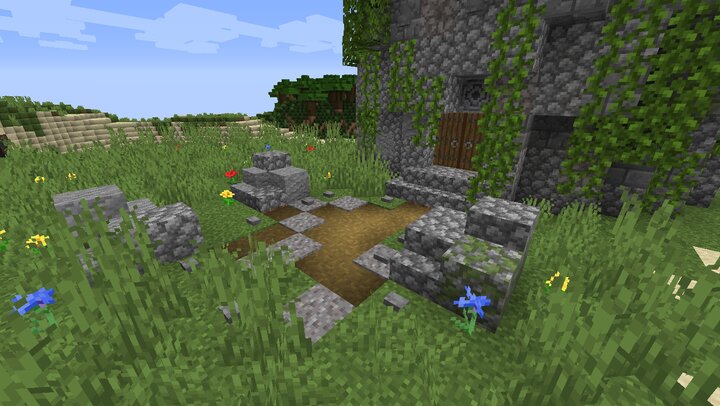 Wizard Tower of the Dark Oak Woods Minecraft Map