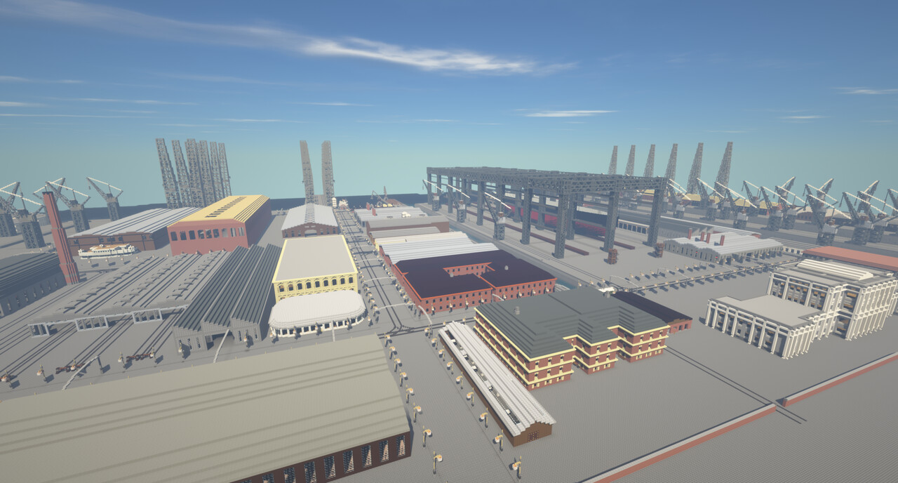 Custom Shipyard by GeneralGreif (DOWNLOAD) Minecraft Map