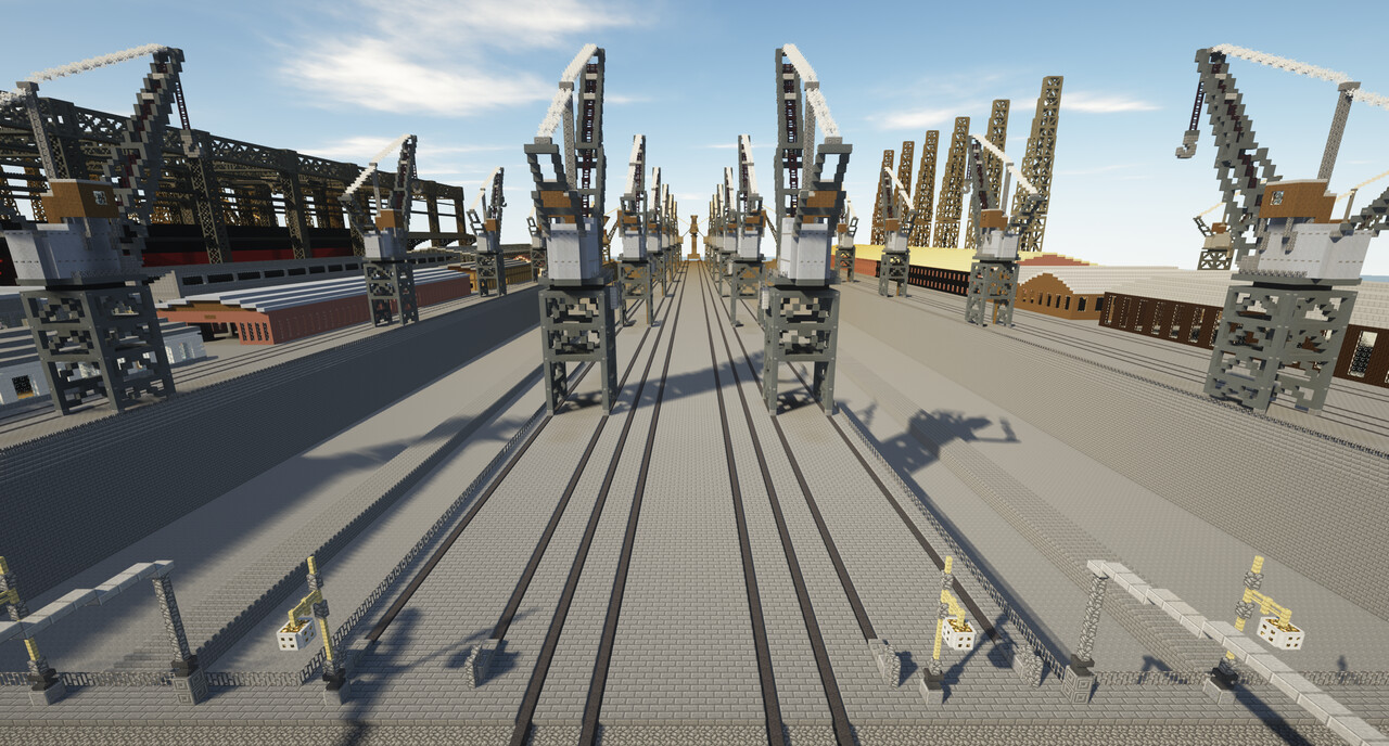 Custom Shipyard by GeneralGreif (DOWNLOAD) Minecraft Map