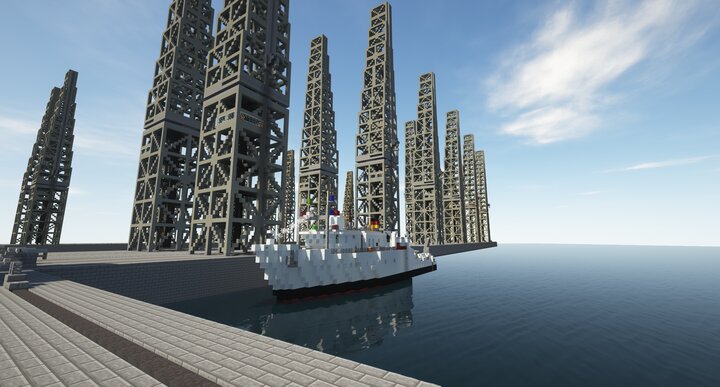 Custom Shipyard by GeneralGreif (DOWNLOAD) Minecraft Map
