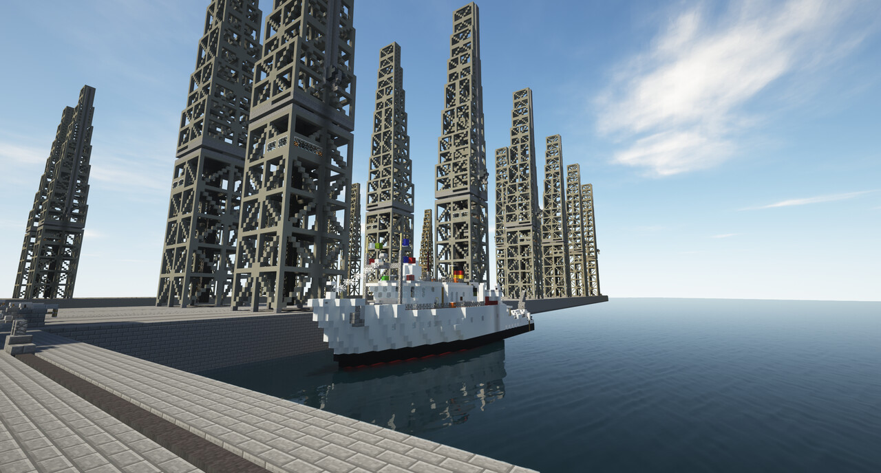 Custom Shipyard by GeneralGreif (DOWNLOAD) Minecraft Map