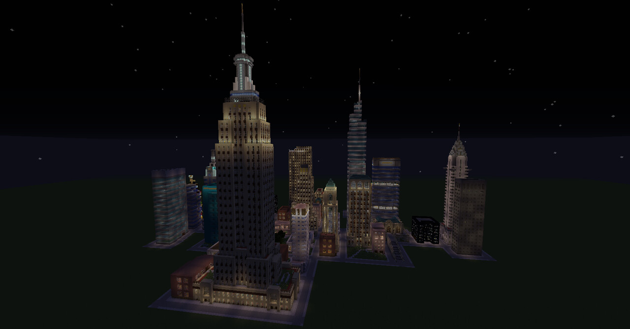 New York City 1/3 scale Minecraft Map